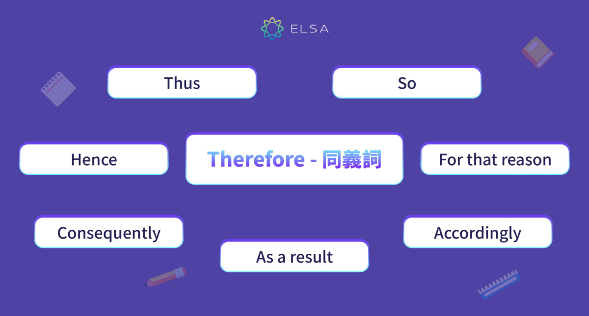 因此 英文: So, thus, therefore, hence 的用法